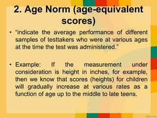 Test standardization and norming | PDF