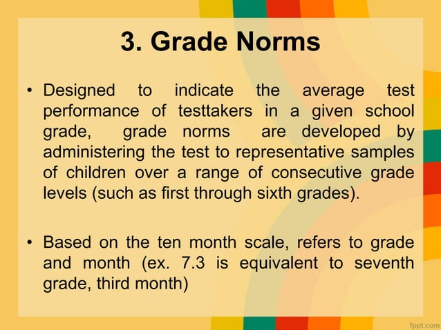 Test standardization and norming | PDF