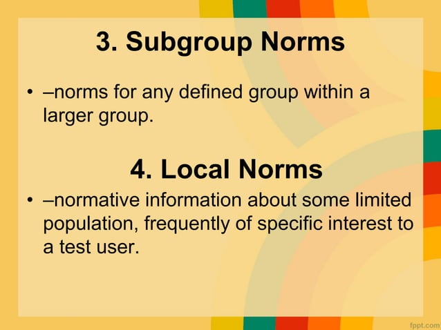 Test standardization and norming | PDF