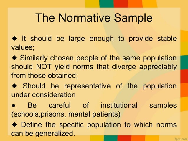 Test standardization and norming | PDF
