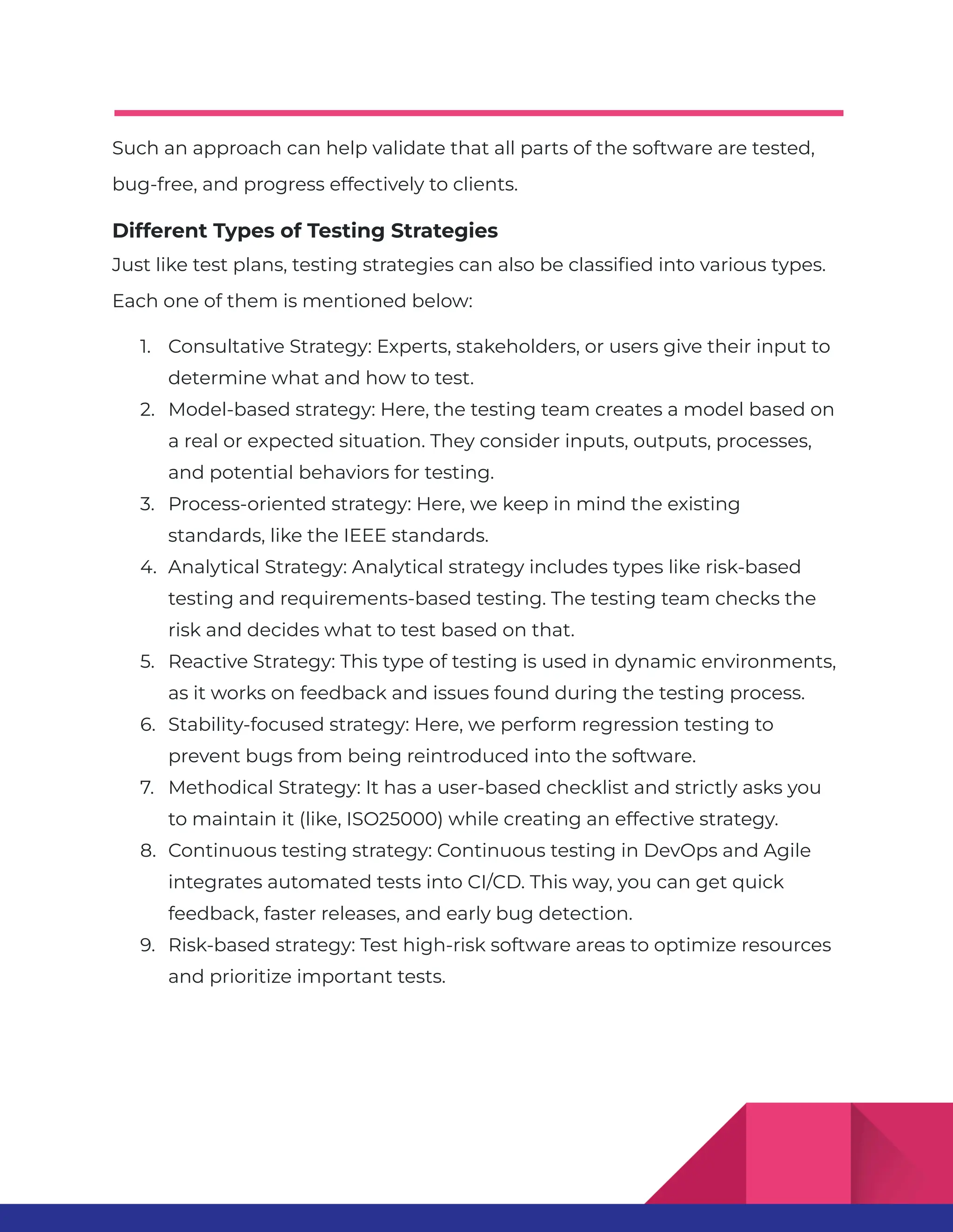 Test Strategy vs Test Plan: Differences and Importance | PDF
