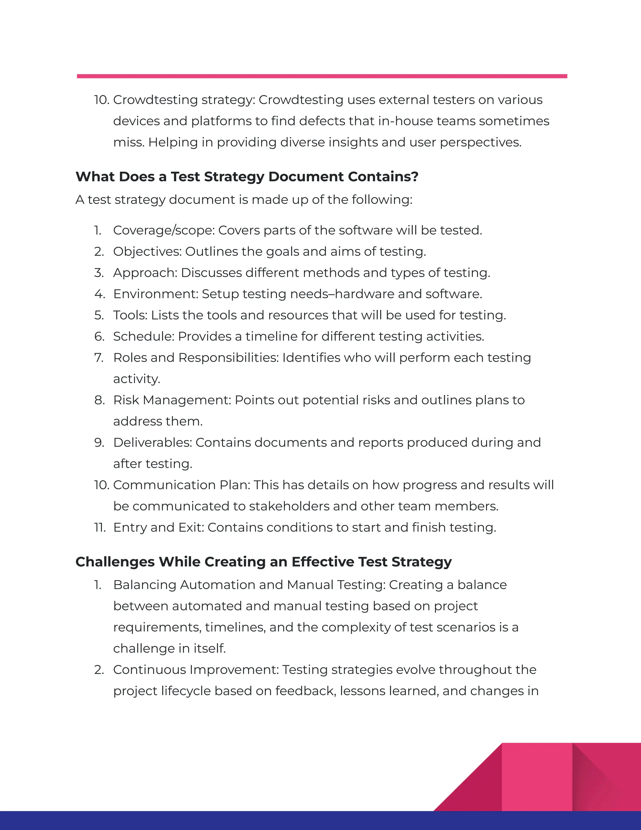 Test Strategy vs Test Plan: Differences and Importance | PDF