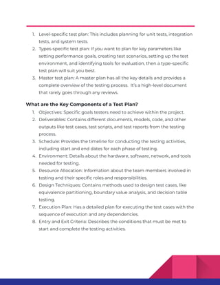 Test Strategy vs Test Plan: Differences and Importance | PDF