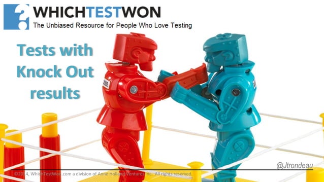 Tests with knock out results - Justin Rondeau #ab40 | PPT
