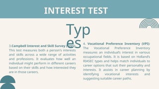 types of tests in psychological assessment | PPTX