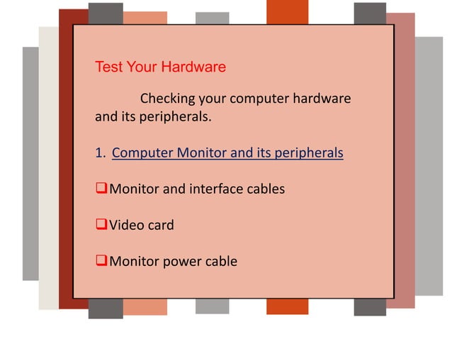 Test System And Network Pptx Operating Systems Computer Software And Applications