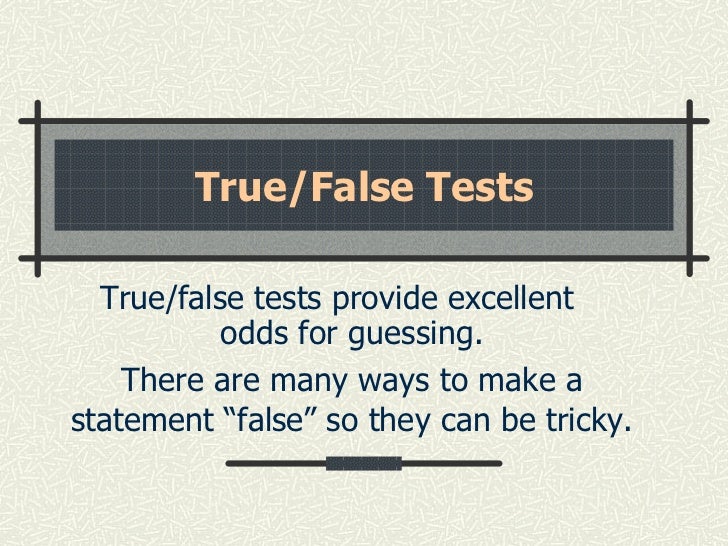 Test Taking Strategies