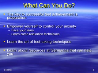 Test Taking Techniques | PPT