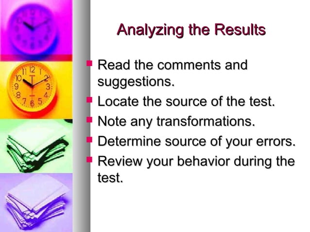 Test taking skills | PPT