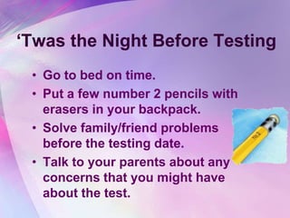 Test Taking Strategies | PPTX