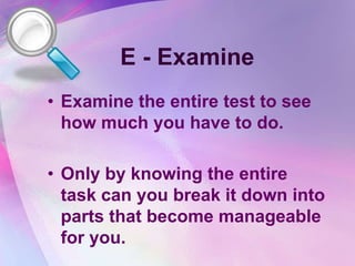 Test Taking Strategies | PPTX