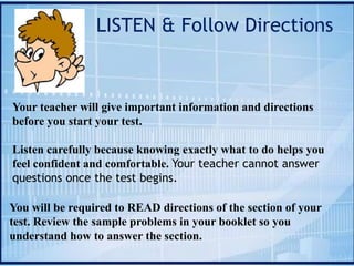 Test taking strategies ERB standardized test | PPT