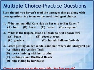 Test taking strategies ERB standardized test | PPT