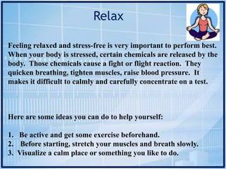 Test taking strategies ERB standardized test | PPT