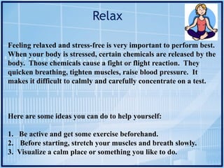 Test taking strategies erbs | PDF