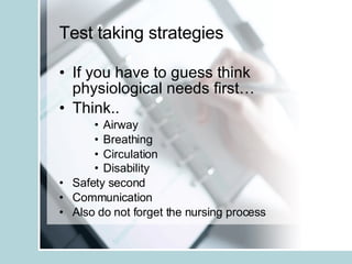 Test Taking Strategies For Nursing Students | PPT