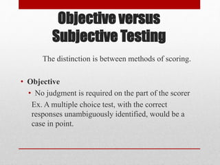 Test techniques | PPT