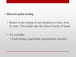 Test techniques | PPT