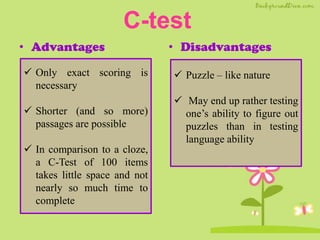 Test techniques and testing overall ability | PPTX