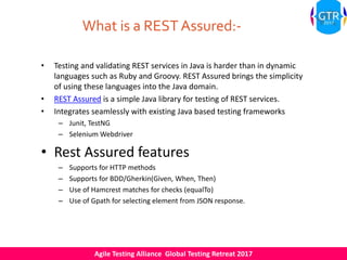 ATAGTR2017 Test the REST | PPT