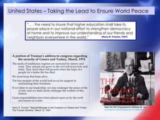 Test truman commission presidential statement complete | PPT
