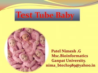 Test tube baby | PPTX