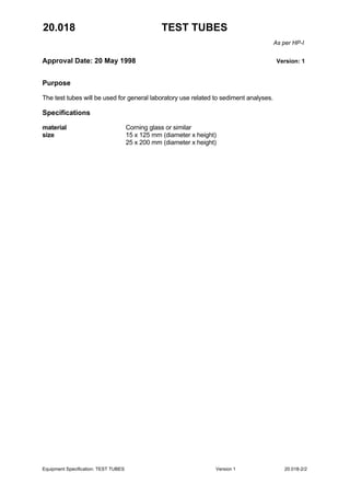 Test tubes | PDF | Physics | Science