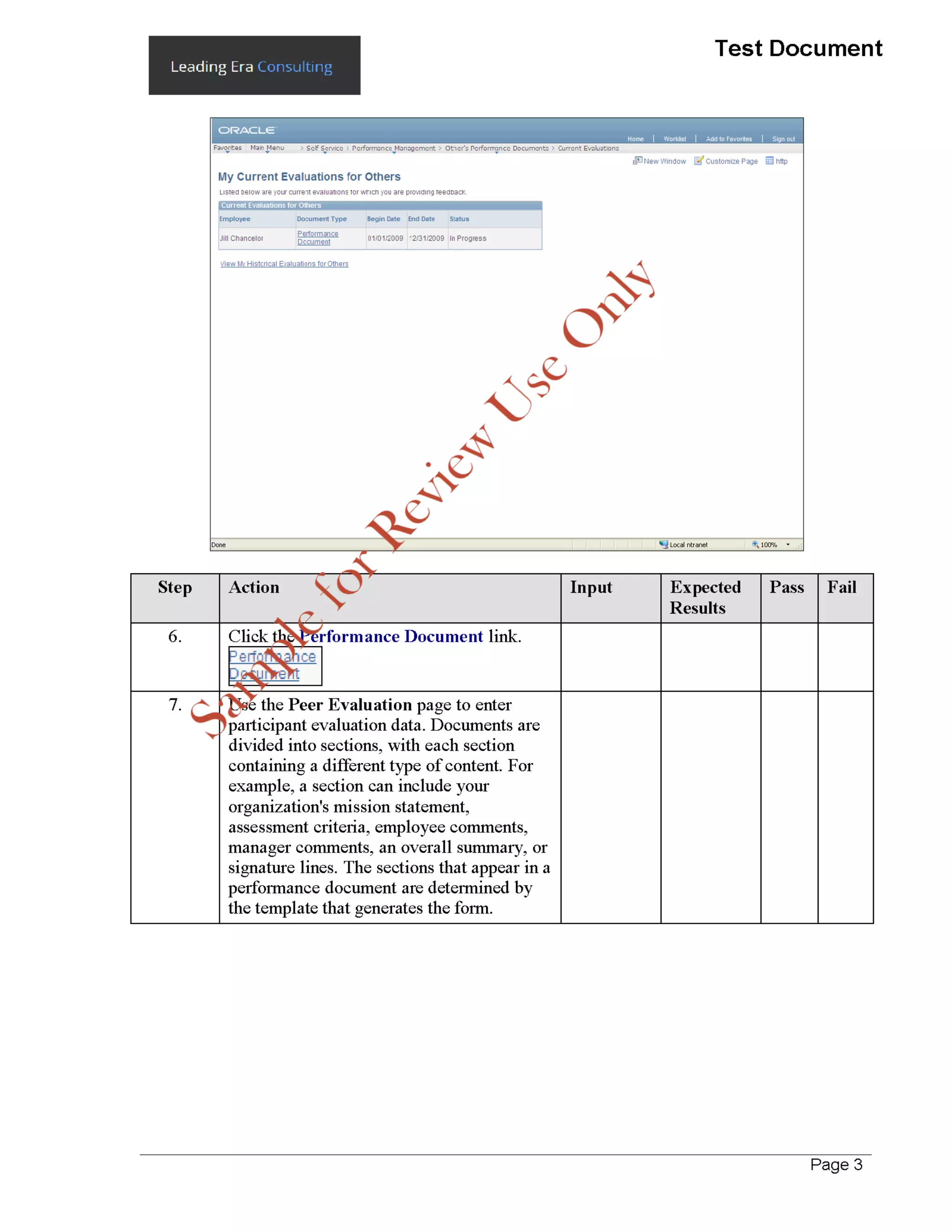 Test Script User Acceptance Sample HRF 91 | PDF
