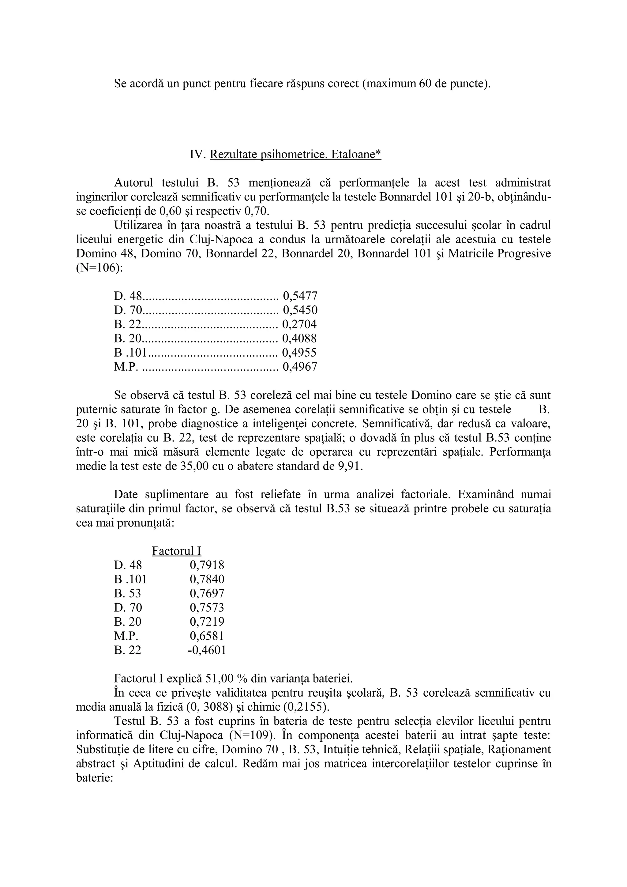 Testul bonardel- | DOC