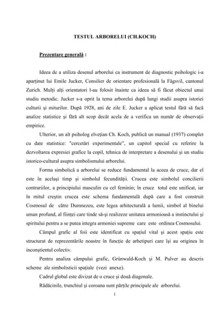 Testul arborelui1 | PDF