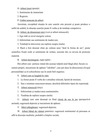 Testul arborelui1 | PDF