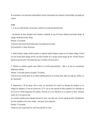 Testul oseretski | PDF