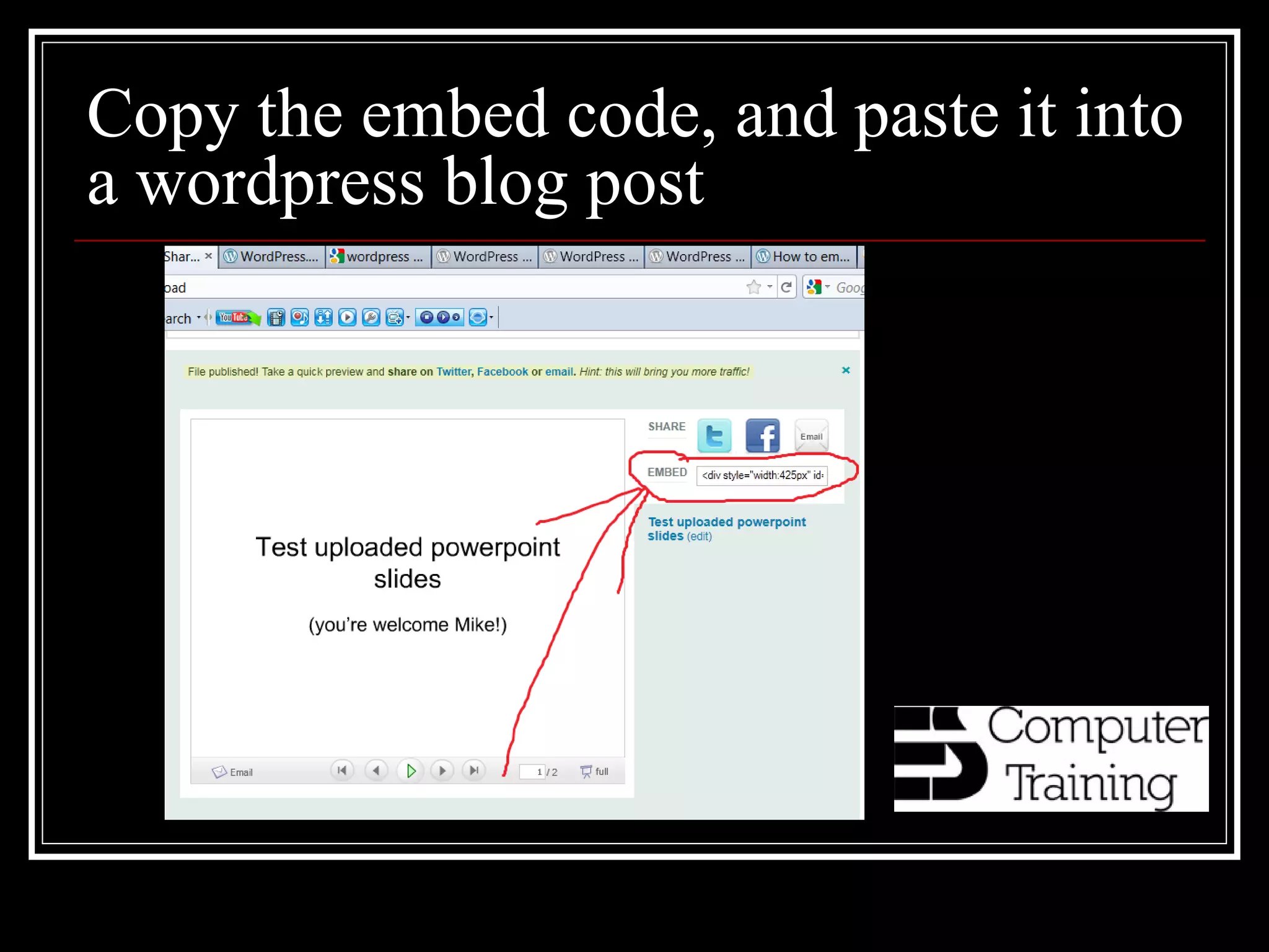 Test uploaded powerpoint slides2 | PPT