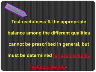 Test Usefulness | PPTX