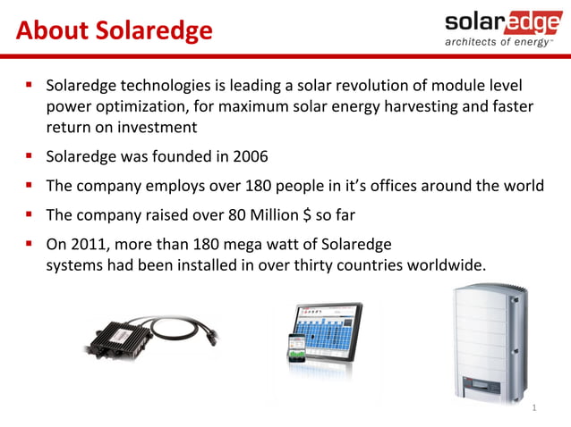 About Solaredge | PDF