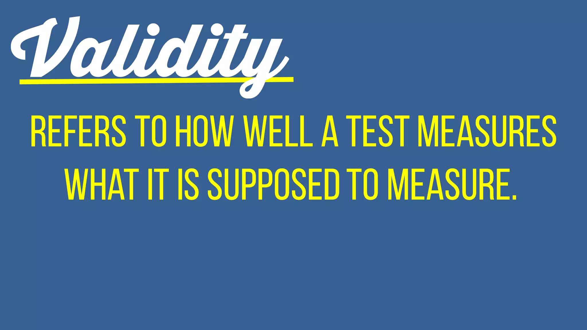 Test validity | PDF