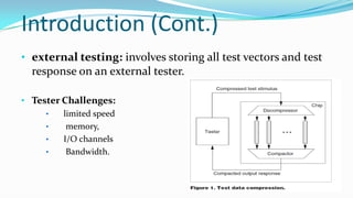 Test vector compression in Digital Testing | PPTX