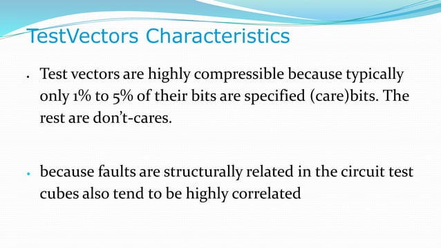 Test Vector Compression Ppt 9076
