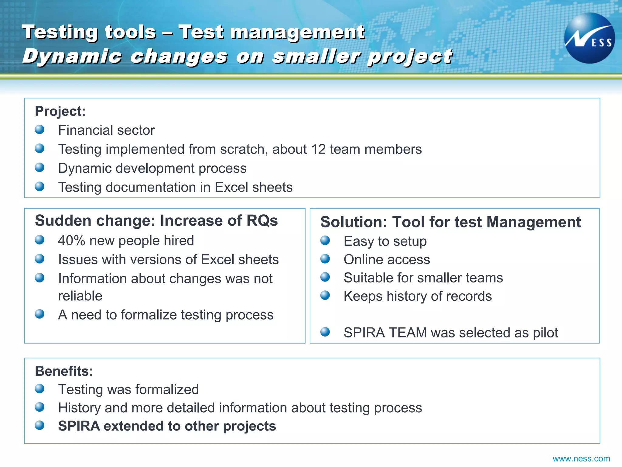 Testwarez 2009 Use Proper Tool | PPT