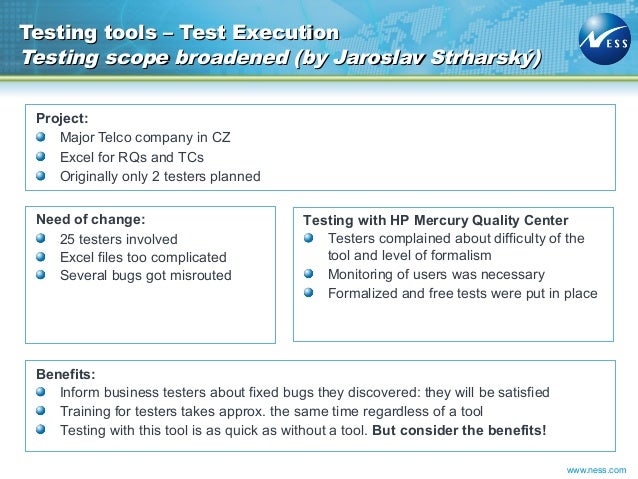 Testwarez 2009 Use Proper Tool