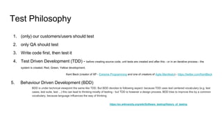 The Test way | PPT