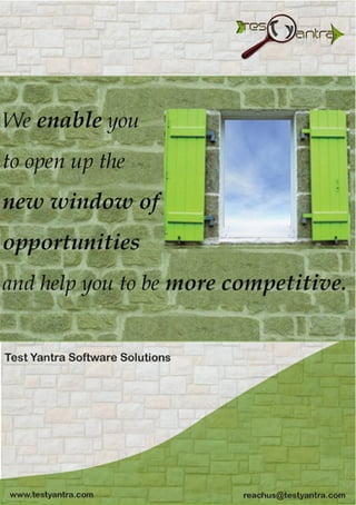 Test yantra brochure | PDF