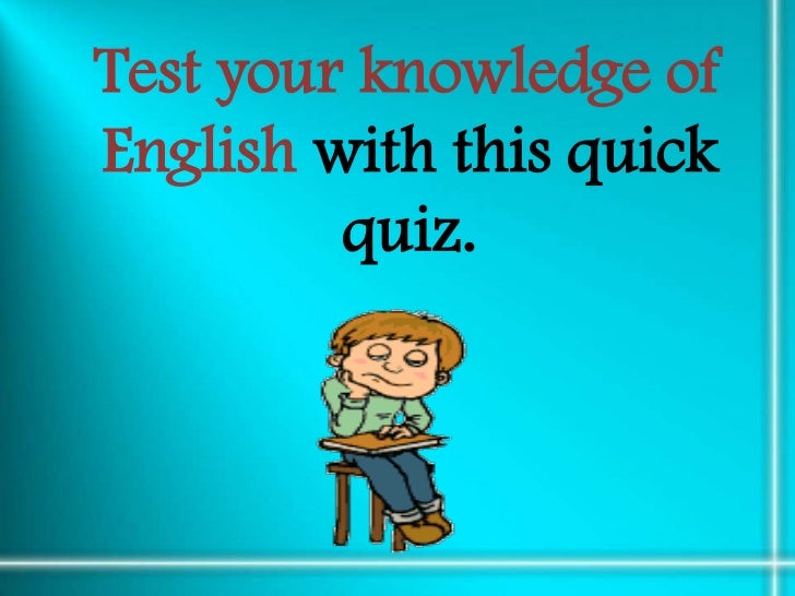 English Quiz: Test Your Level – Online English Level Test Free – KHLJE