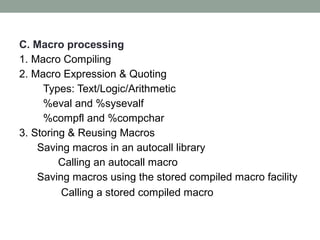 Test your macro | PPT | Programming Languages | Computing