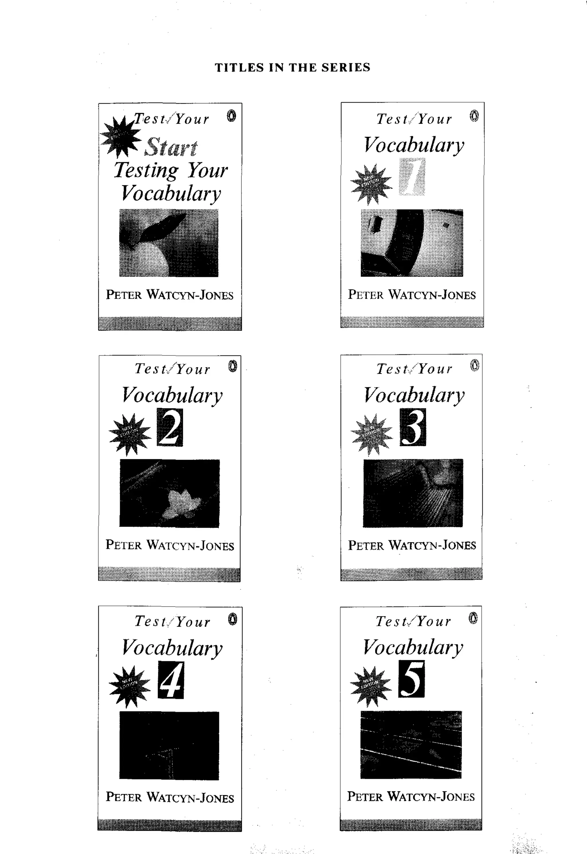 Test Your Vocabulary 1 (Penguin English) | PDF