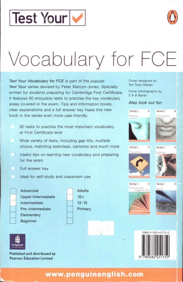 Test your vocabulary_FCE | PDF | Healthy Living