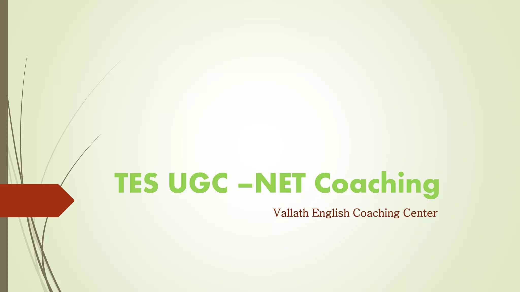 ugc net english literature | PPTX