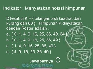 power point materi himpunan kelas VII semester 2 | PPTX