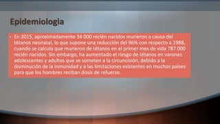 Tetano neonatal | PPTX