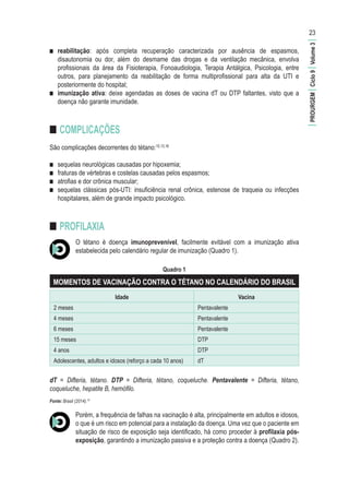 Tetano profilaxia e Tratamento final alexandre barbosa benedito ...